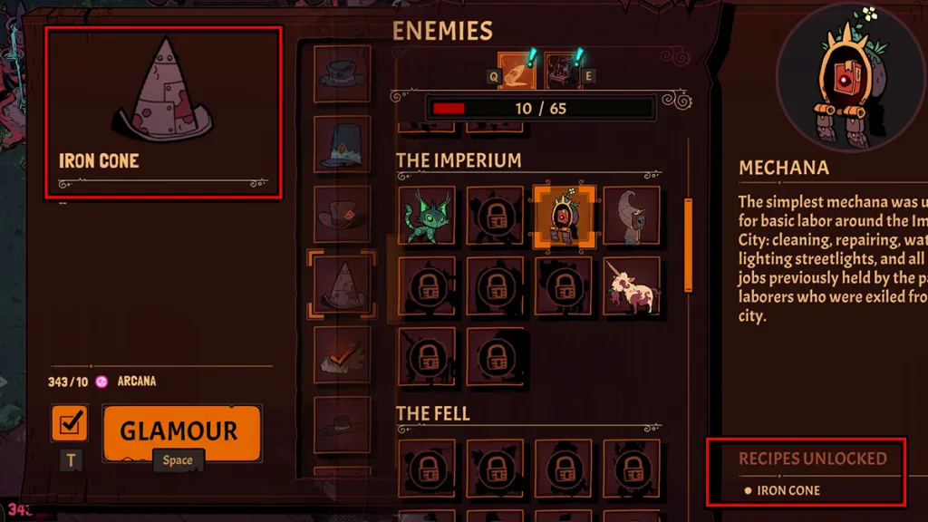 Wizard With A Gun: Glamour & Cosmetic Unlocks Guide